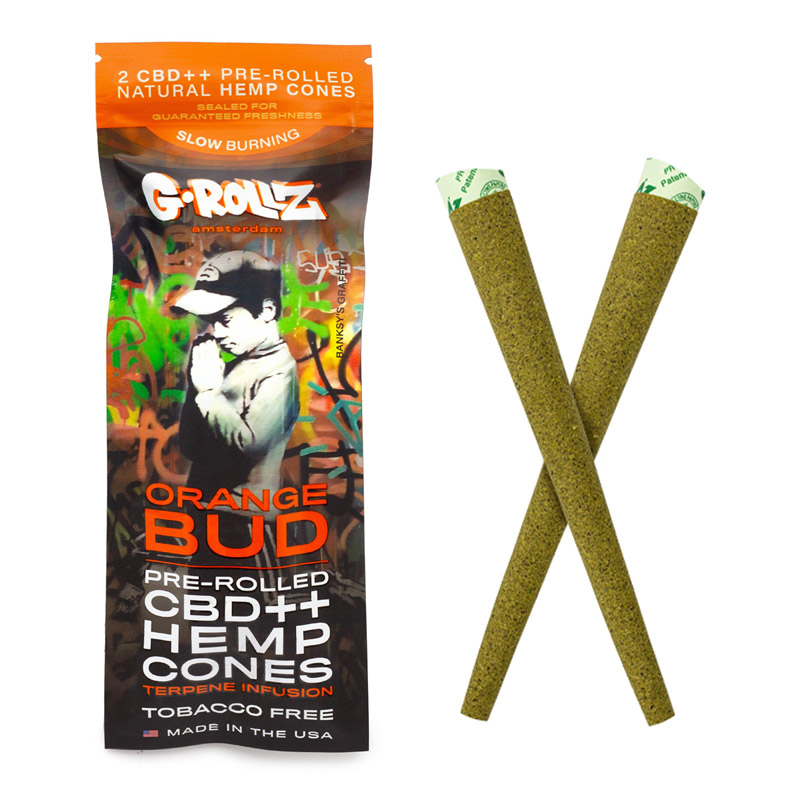 G-Rollz CBD Cones - vorgerollte Blunts Orange Bud, 2 St. - CBD- und ...